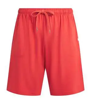 Derek Rose Micromodal Basel Sweatshorts - Red