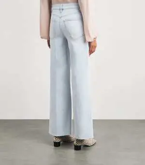 FRAME Le Slim Palazzo Wide-leg Jeans - Blue