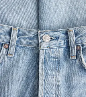 AGOLDE Luna Pierced Tapered Jeans - Blue