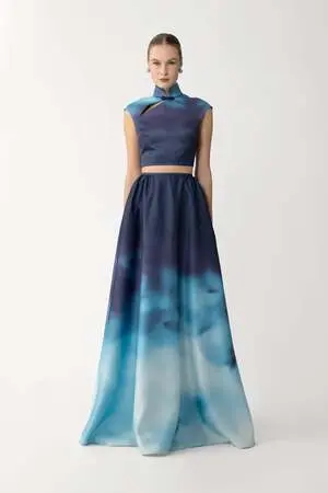 SAU LEE Mai Maxi Skirt
