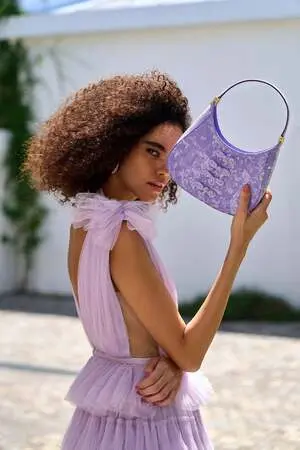 SAU LEE HANDBAGS Mini Sequined Handbag