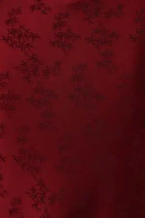 SAU LEE Ren Satin Jacquard Top