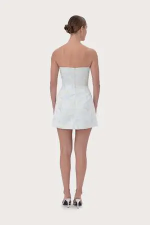 SAU LEE Nina Strapless Mini Dress