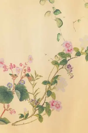 SAU LEE Camille Strapless Watercolour Floral Chiffon Maxi Dress - Soft Yellow