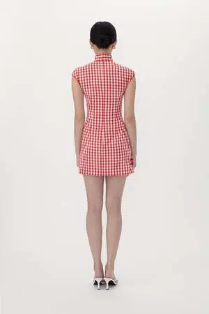 SAU LEE Alora Mini Cheongsam Dress