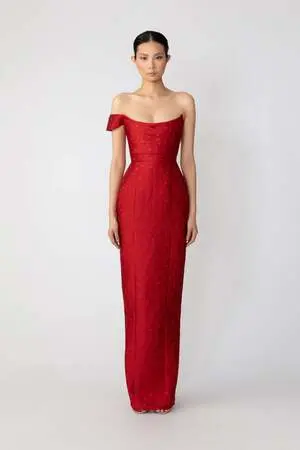 Sau Lee Corset Evening Dresses