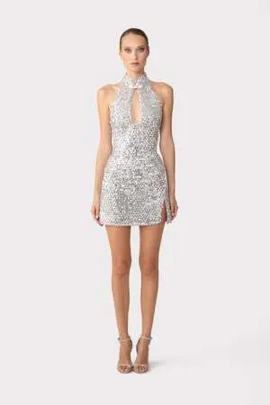 Halterneck Sequin Dresses