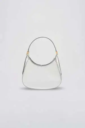 SAU LEE HANDBAGS Mini Bag In Patent Leather With Crystal And Jadeite Embellishments