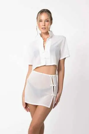 SAU LEE Devi Mini Skirt