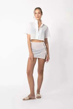 SAU LEE Devi Mini Skirt