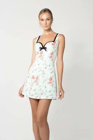 SAU LEE Mabel Mini Dress