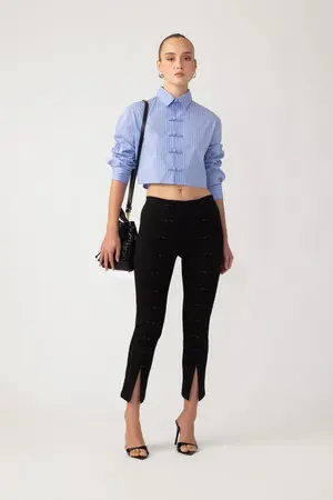 SAU LEE Derek Cropped Pant