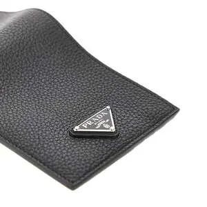 Prada Grained Leather Bi-fold Wallet