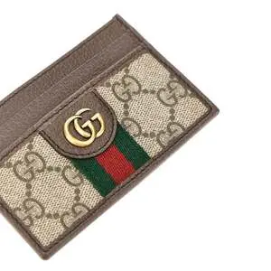 Gucci Ophidia' Cardholder - Brown