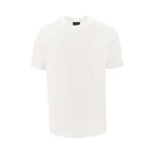 Emporio Armani Jacquard Eagle T-hirt - White