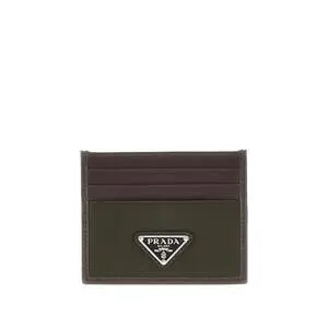 Prada Speedrock' Cardholder - Green