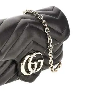 Gucci Nappa Leather 'gg Marmont' Mini Bag