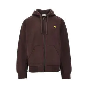 Men's Brown Carhartt Hoodie Sweatshirts Hoodies