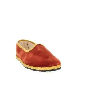 VIBI VENEZIA Velvet Slippers - Red