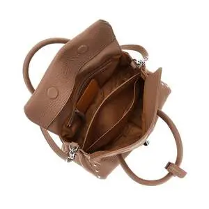 ZANELLATO Small Dotta Leather Bag - Brown