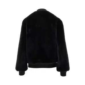 Prada Reversible Faux Fur And Re-nylon Bomber Jacket