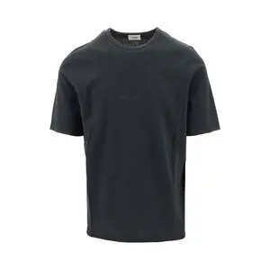 Saint Laurent Embroidery T-hirt - Black