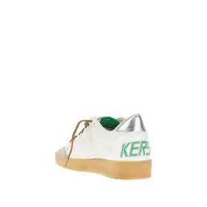GOLDEN GOOSE Ballstar Nappa Leather Sneakers With Metallic Star