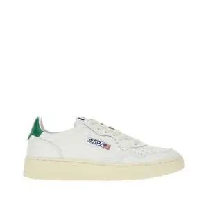 AUTRY Medalist Low Leather Sneakers - White