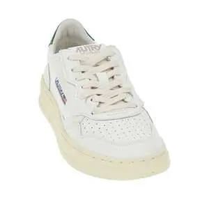 AUTRY Medalist Low Leather Snekars - White