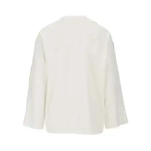 Y3 Wool-blend Jersey T-shirt An - White