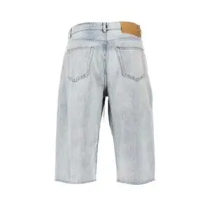 MAISON MARGIELA Distressed Denim Shorts With Drawstring Waist