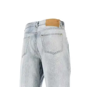 MAISON MARGIELA Distressed Denim Shorts With Drawstring Waist