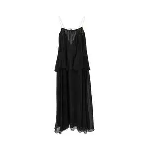 Chloé Silk Georgette Sleeveless Maxi Dress