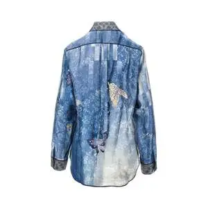 PIERRE-LOUIS MASCIA Printed Silk Shirt