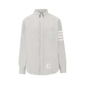 Thom Browne 4 Bar' Flannel Shirt