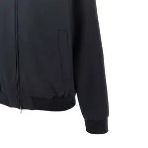 Gucci Wool-blend Gabardine Blouson Jacket With Gg Motif