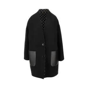 Gucci Wool And Silk Reversible Coat