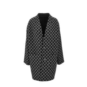 Gucci Wool And Silk Reversible Coat