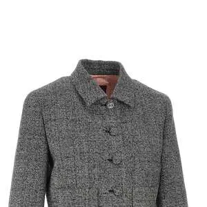 Gucci Wool Grisaille Short Jacket