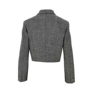 Gucci Wool Grisaille Short Jacket