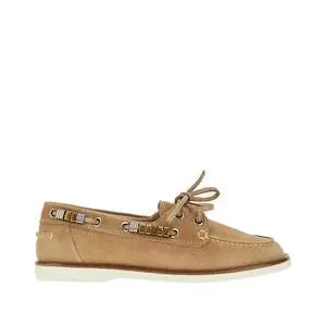 Pinko Lace Up Flats For Women