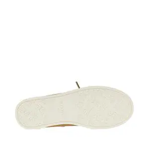 Pinko Suede Leather Boat Shoes - Beige