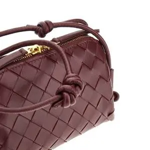 Bottega Veneta Intrecciato Leather Pouch On Strap