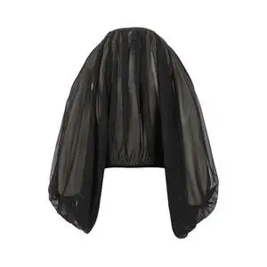 Andamane The Attico Vesta Stretch Georgette Blouse
