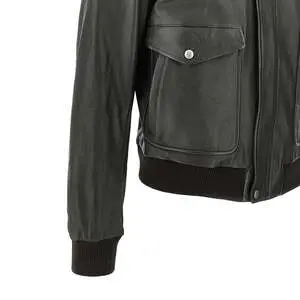 Prada Nappa Leather Bomber Jacket