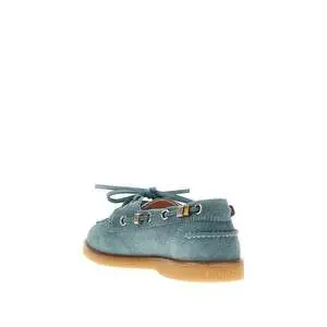 Pinko Suede Leather Boat Shoes