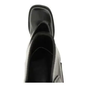 Attico Robin Passeggiata Leather Boots - Black