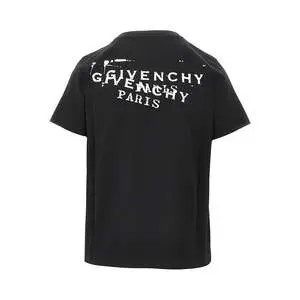 Givenchy Stamp" Logo Print Cotton T-shirt