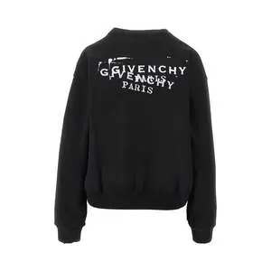 Givenchy Stamp" Print Crewneck Sweatshirt