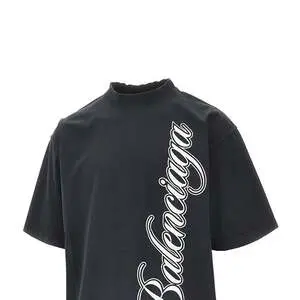 Balenciaga Cursive Ebroidery T-shirt An
